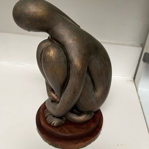 Hugo Robus | Art | Vintage Hugo Robus Sculpture Meditating Girl | Poshmark
